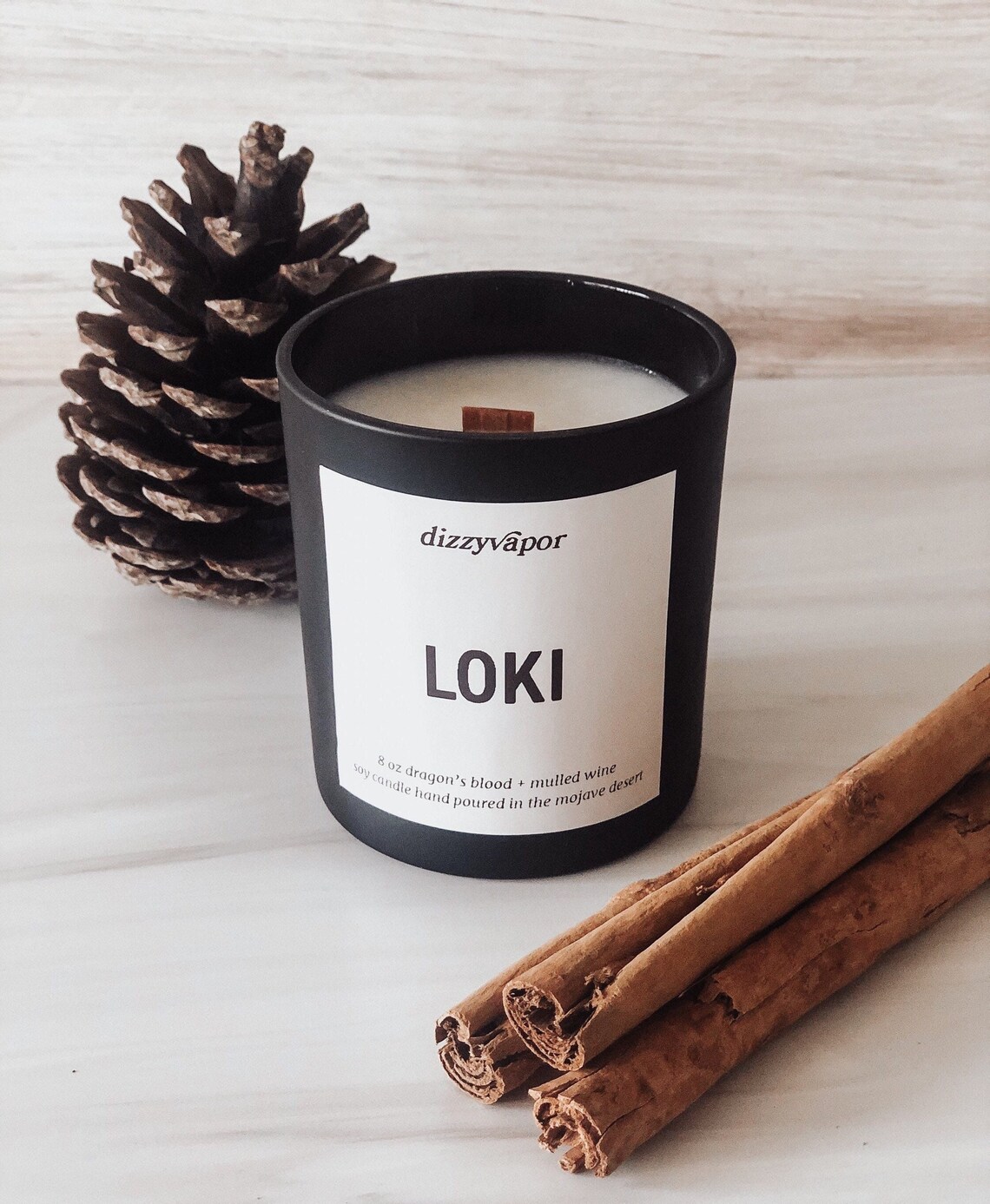 Loki Dragons Blood & Mulled Wine Hand Poured Soy Candle - Etsy