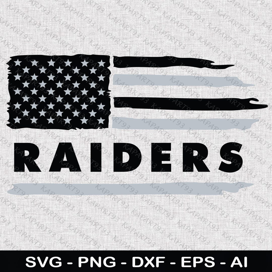 Raiders SVG, Raiders Football SVG, Raiders Logo SVG, Raiders Football ...