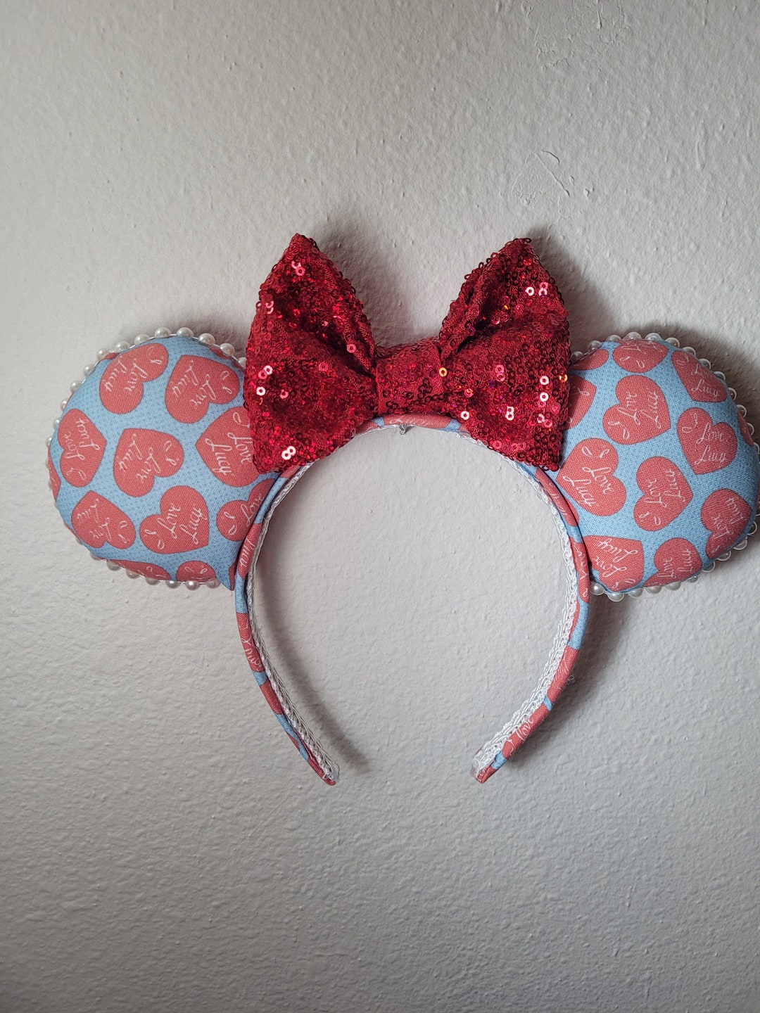 Lucy Ears, Mouse Ears, Vintage, Gift for Her, Lucille Ball, I Love Lucy ...