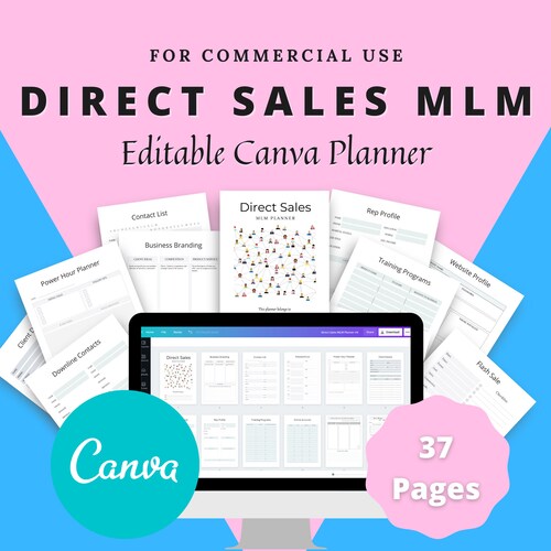 Printable Direct Sales Planner - Etsy