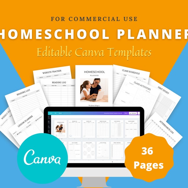 Homeschool Planner - Etsy