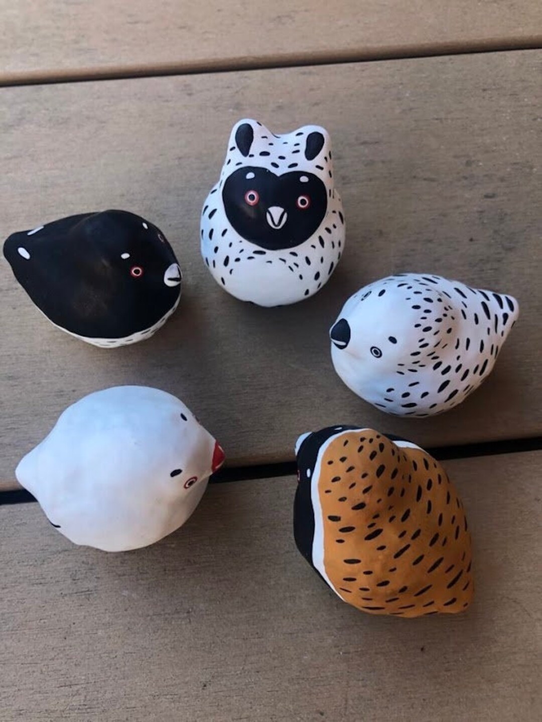 Japanese Papier Mache, Papier Mache, Guardian Animal, Owl Figurine - Etsy