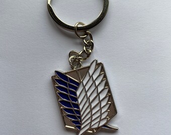 Sasha Attack on Titan Keychain | Etsy