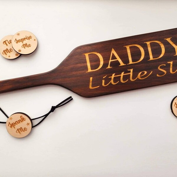 Daddys Brat Paddle - Etsy