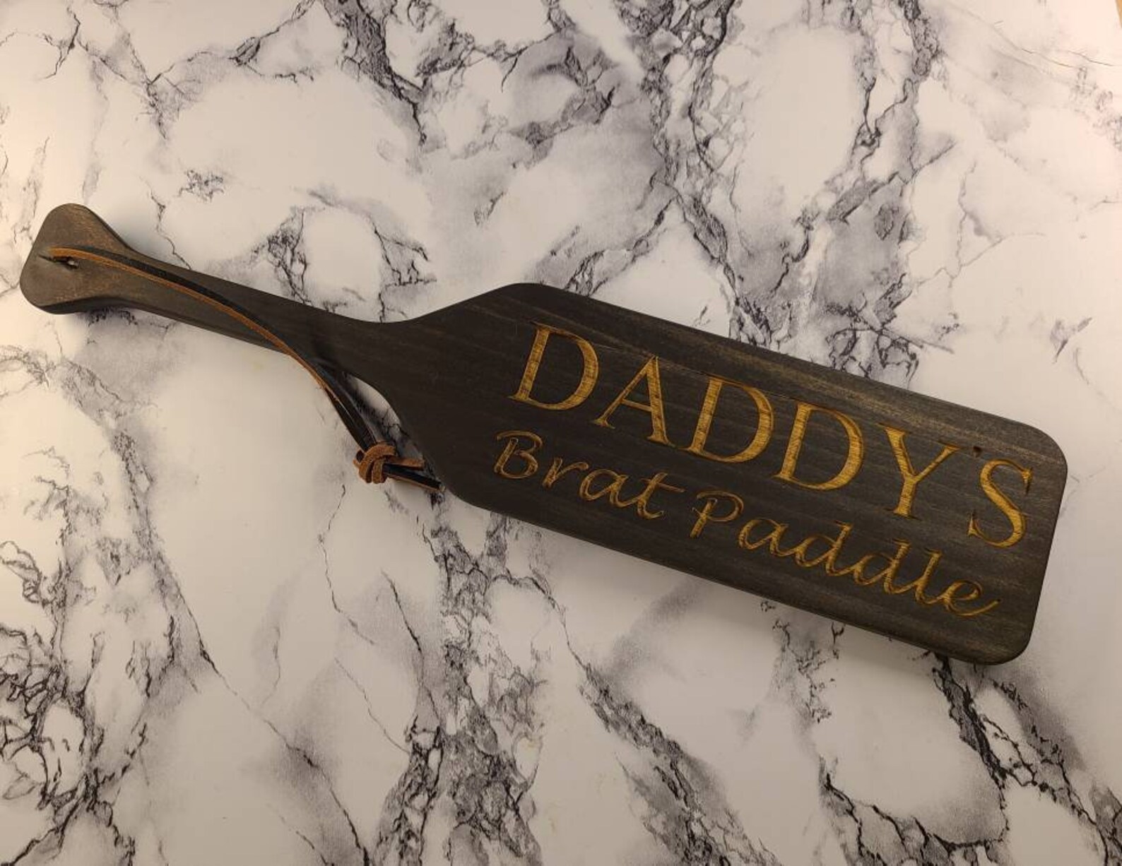 Daddys Brat Paddle Etsy