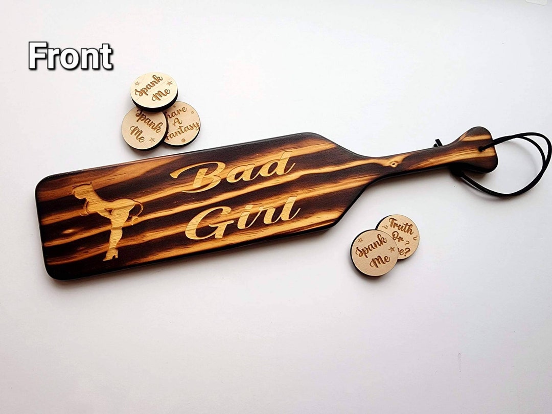 Good Girl / Bad Girl Paddle, Daddy's Brat Paddle, BDSM Paddle, Paddle ...