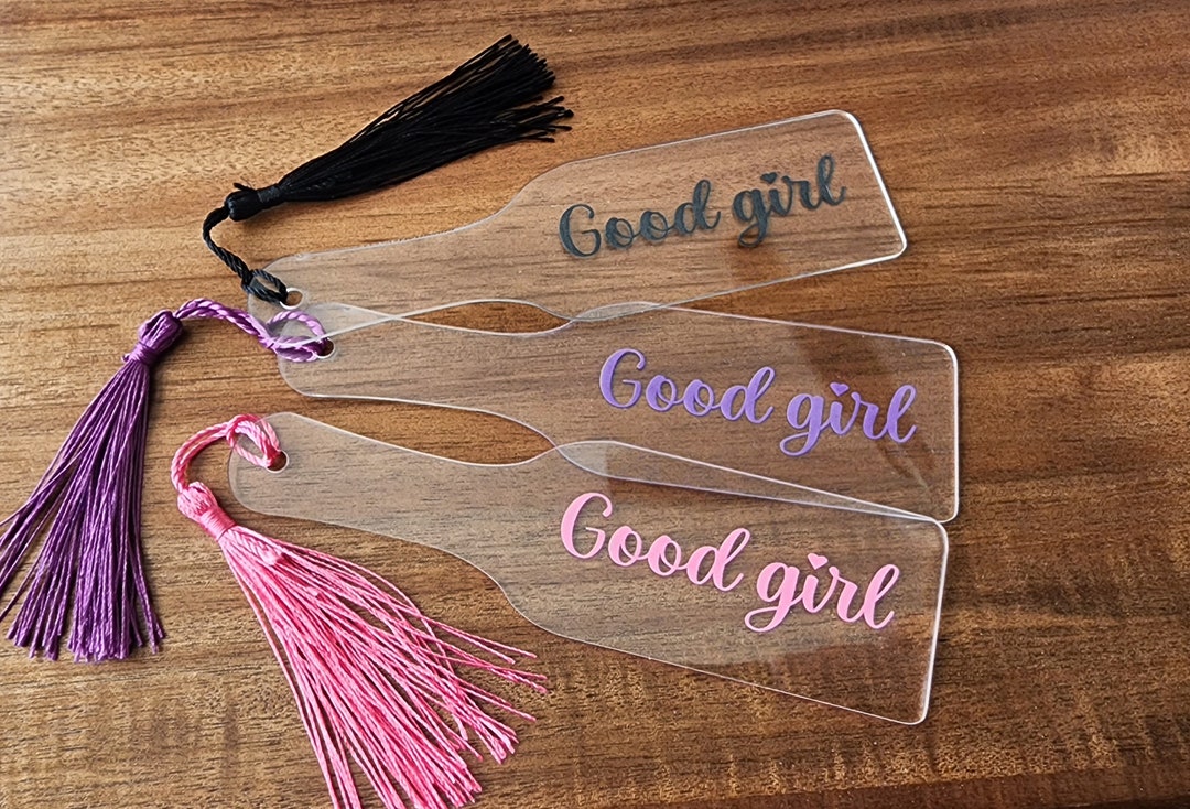 Paddlemark Bookmark Paddle Mark Paddle Good Girl Bookmark Book Slut ...