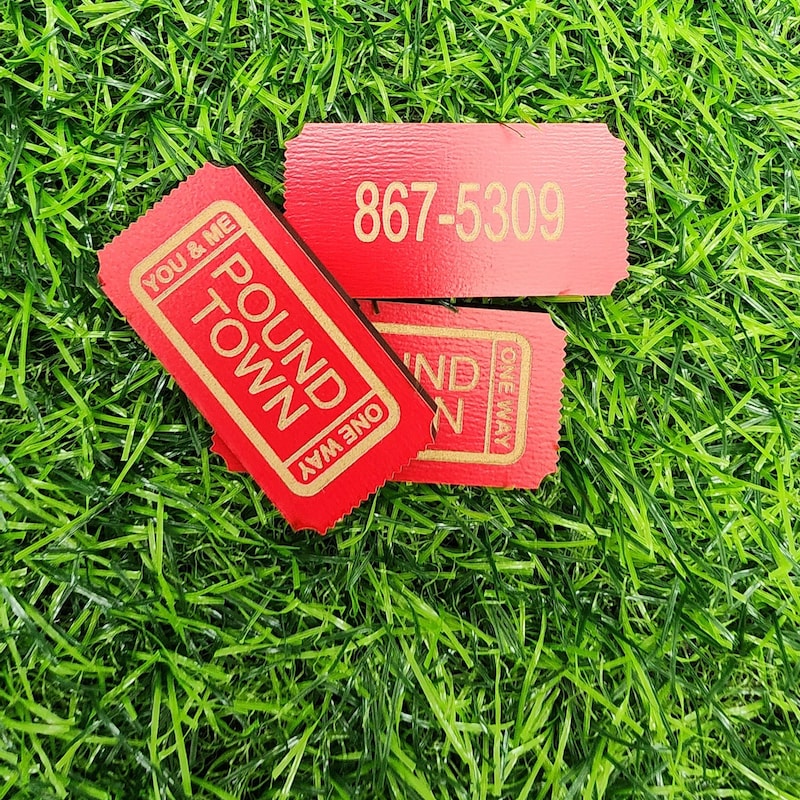 Ticket to Pound Town - Etsy