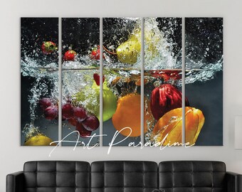 Food Art Canvas - Etsy