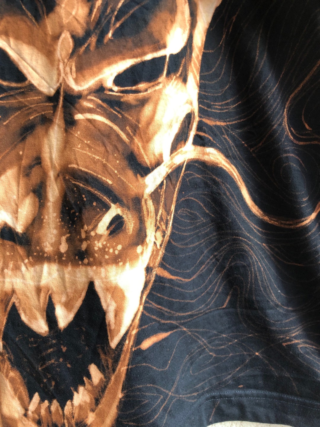 Skeleton Bleach Hoodie Bleached Art Selfmade Bones Skeletons Spine Goth ...
