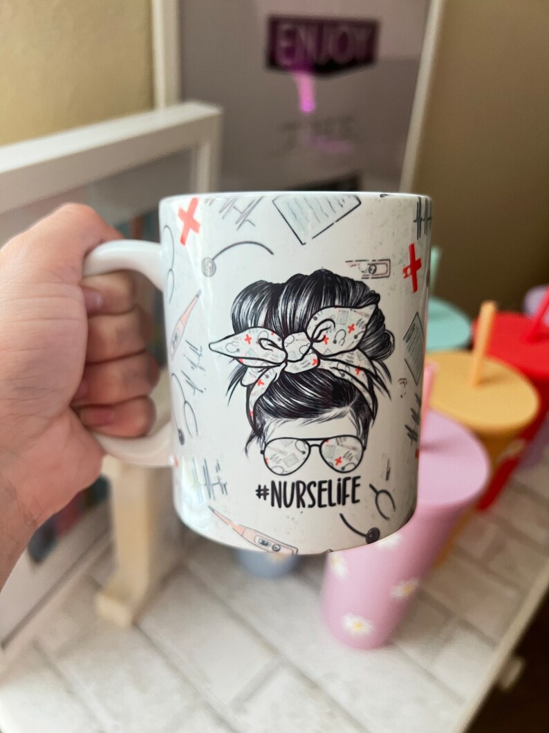 Nurse Life Coffee Mug - Etsy
