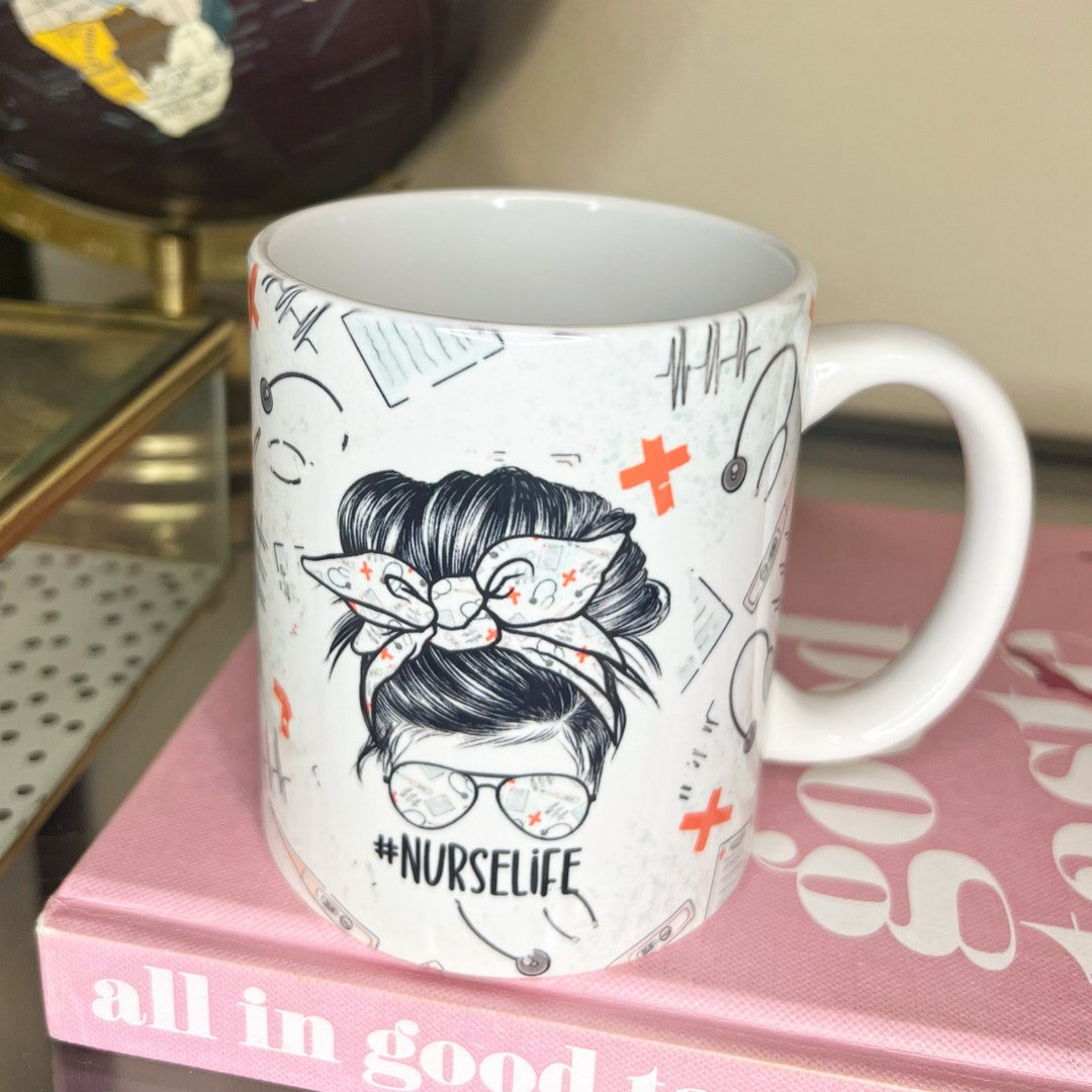 Nurse Life Coffee Mug - Etsy