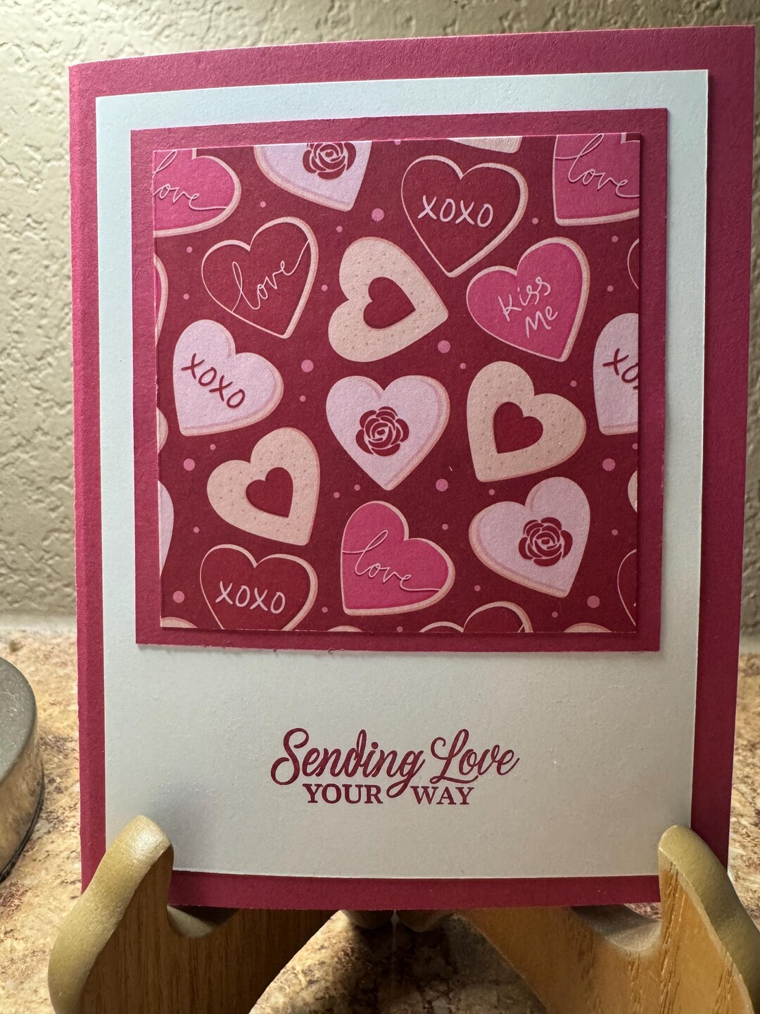 Sending Love Fun-fold Valentine - Etsy