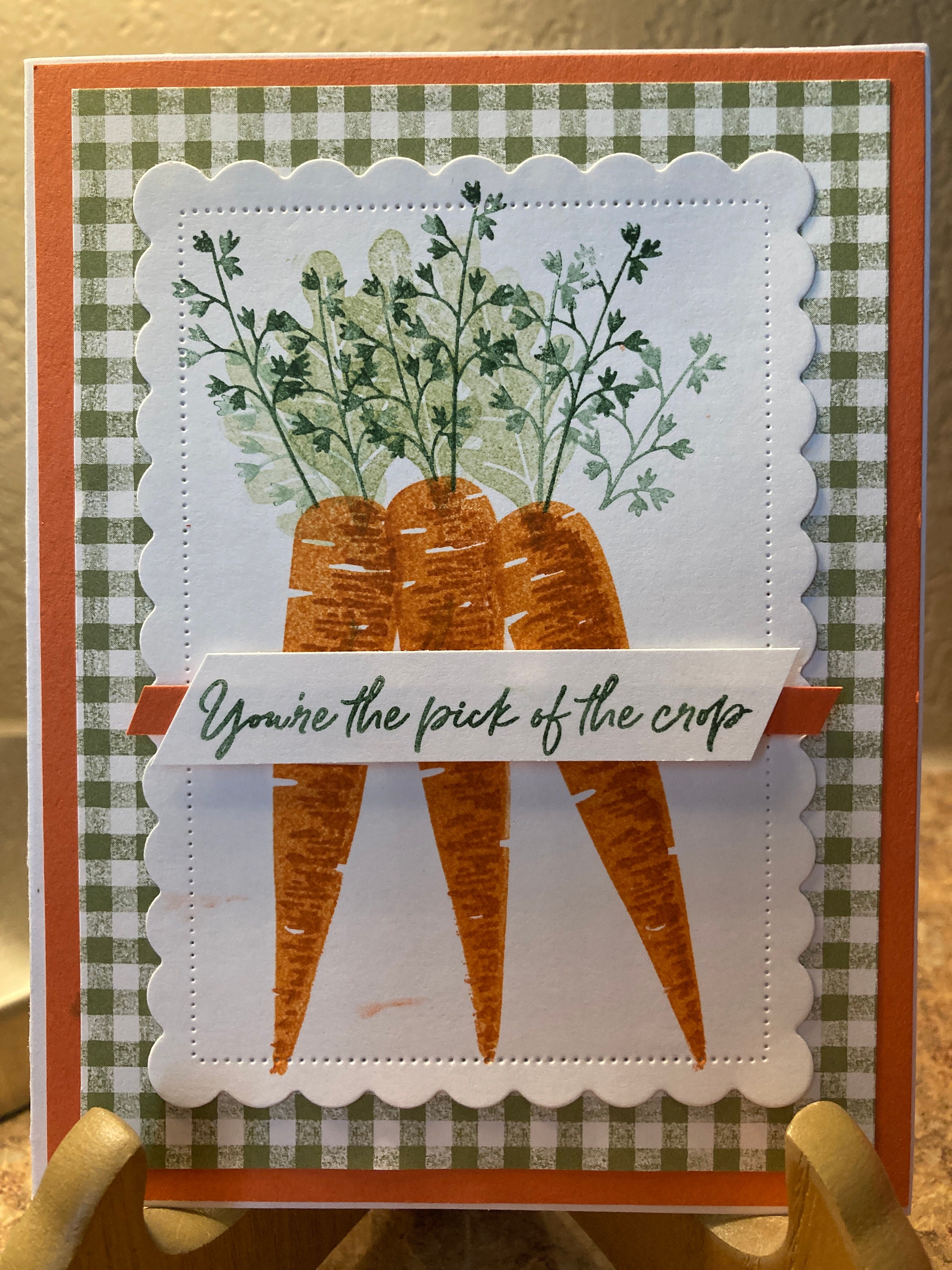 Handmade Card, Garden Card, Garden Greeting Card, Friendship Note Card ...