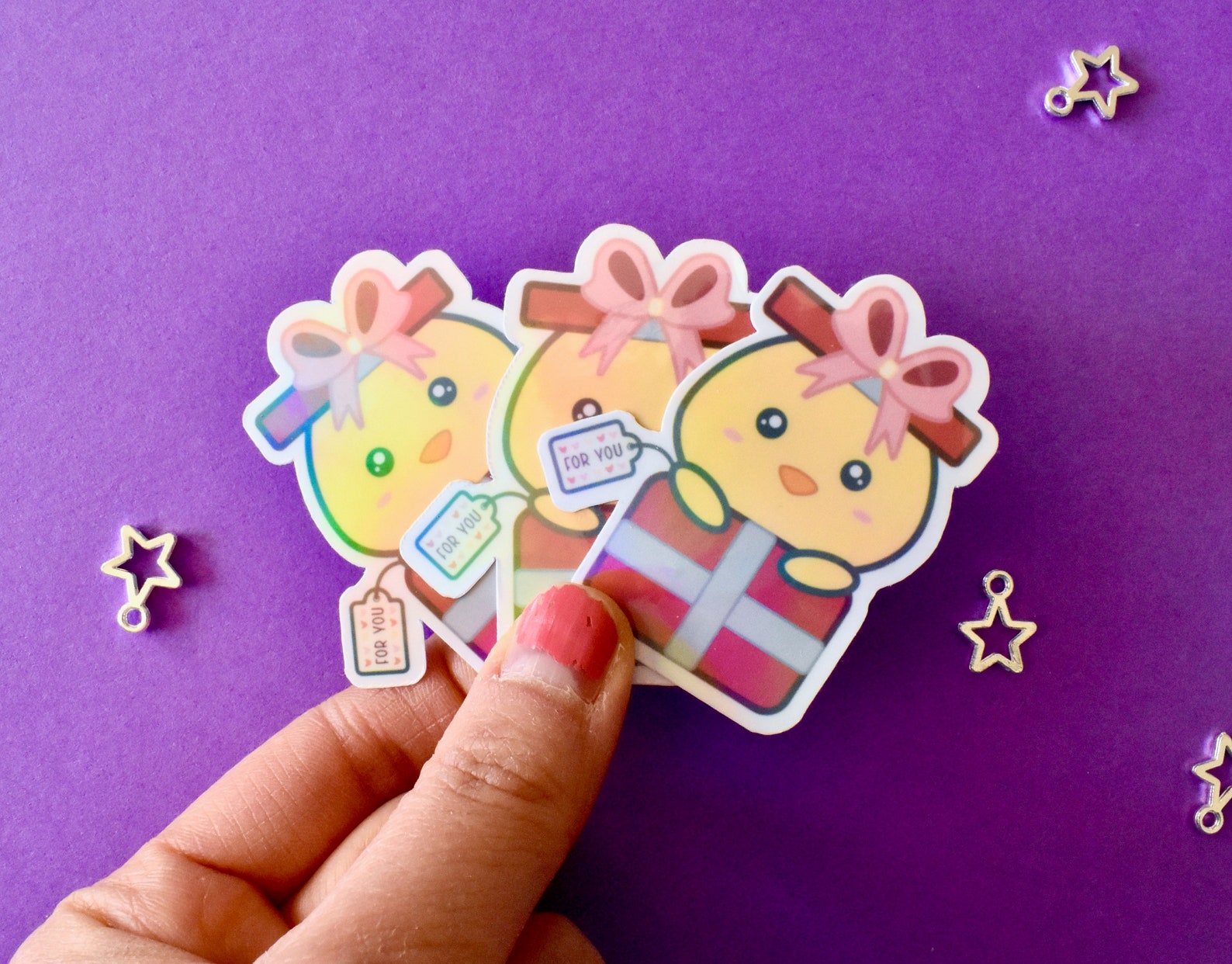 Holographic Peepo Sticker Decals | Chick Decal | Holographic With ...