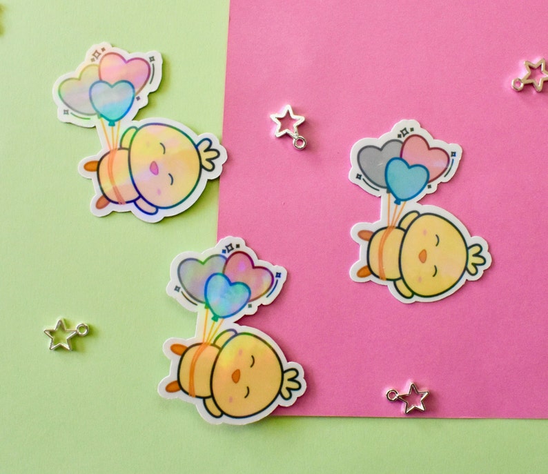 Holographic Peepo Sticker Decals | Chick Decal | Holographic With ...