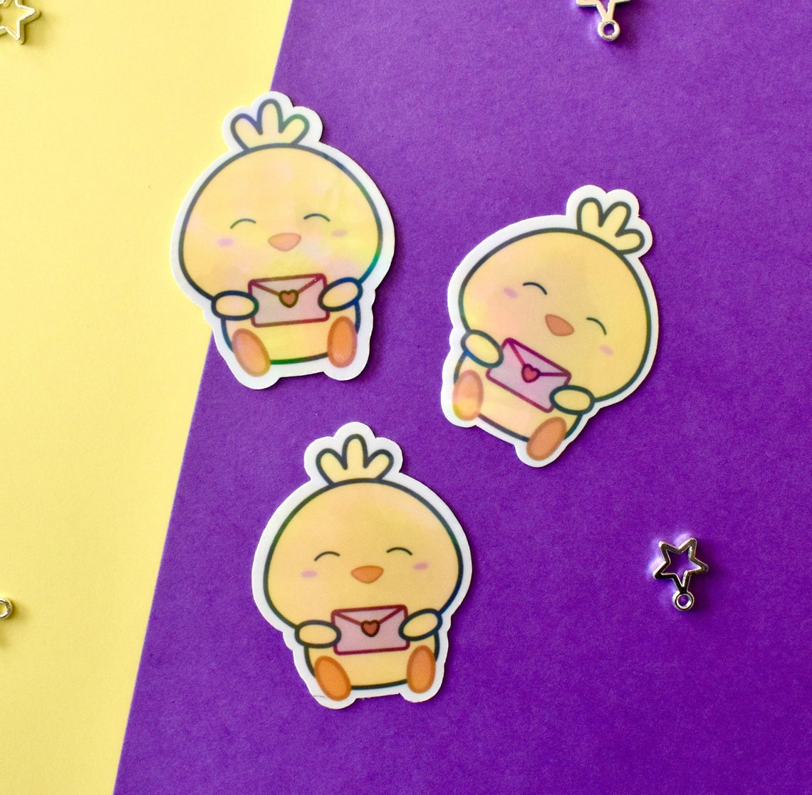 Holographic Peepo Sticker Decals | Chick Decal | Holographic With ...