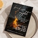 Digital Bonfire Birthday Invitation | Beach Bonfire Party Invite ...