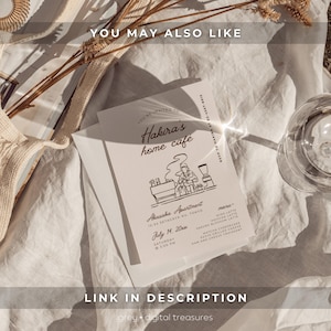 Cafe Party Invitation | Coffee Birthday Invite | Home Apartment Coffee ...