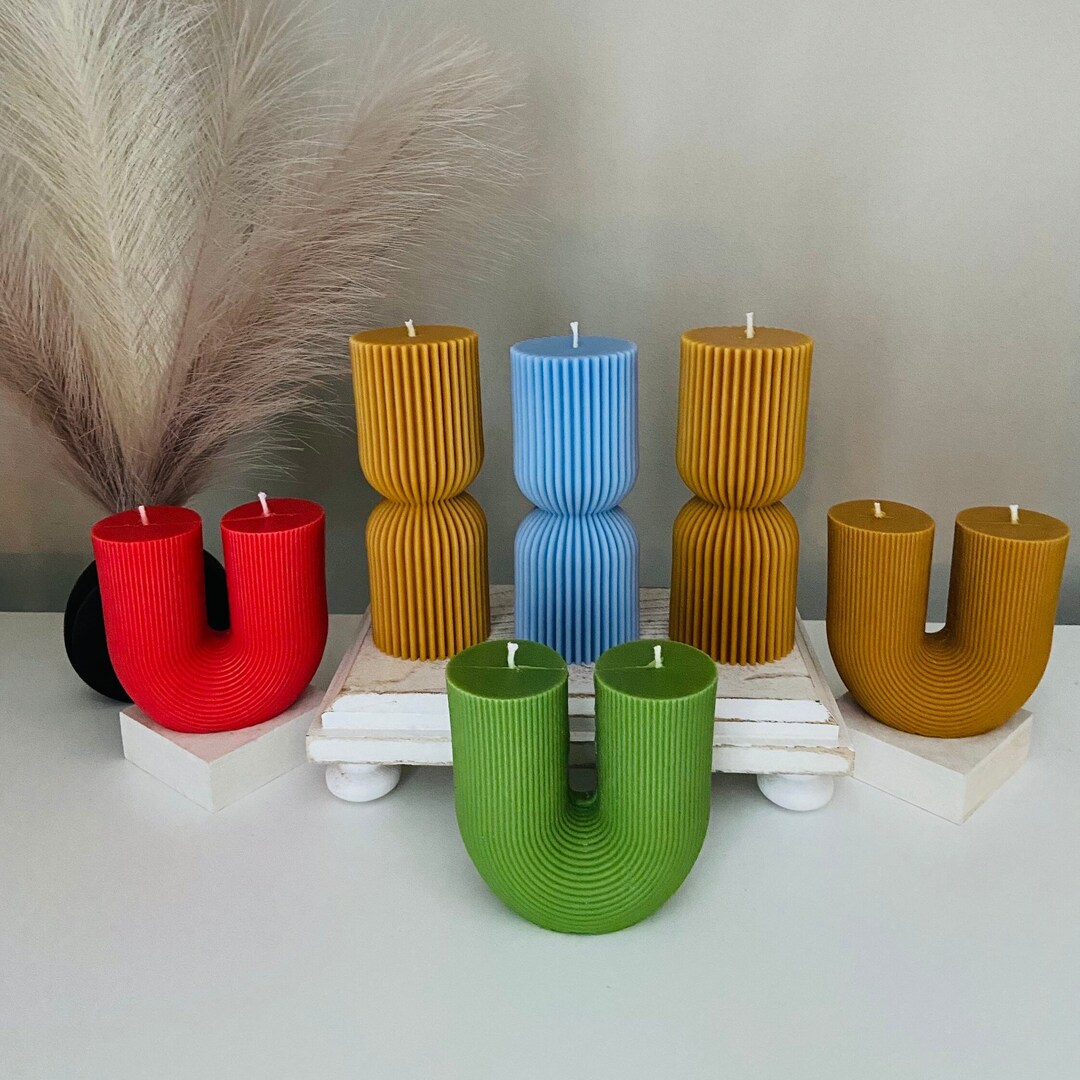 Modern Geometric Pillars: Bold Designs With Colors Inspired by Nature ...