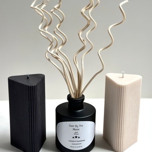 Modern, Elegant Black Reed Diffuser - Etsy