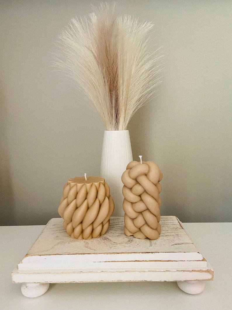 The Twisted Collection: Braided Boho Inspired Candles - Etsy