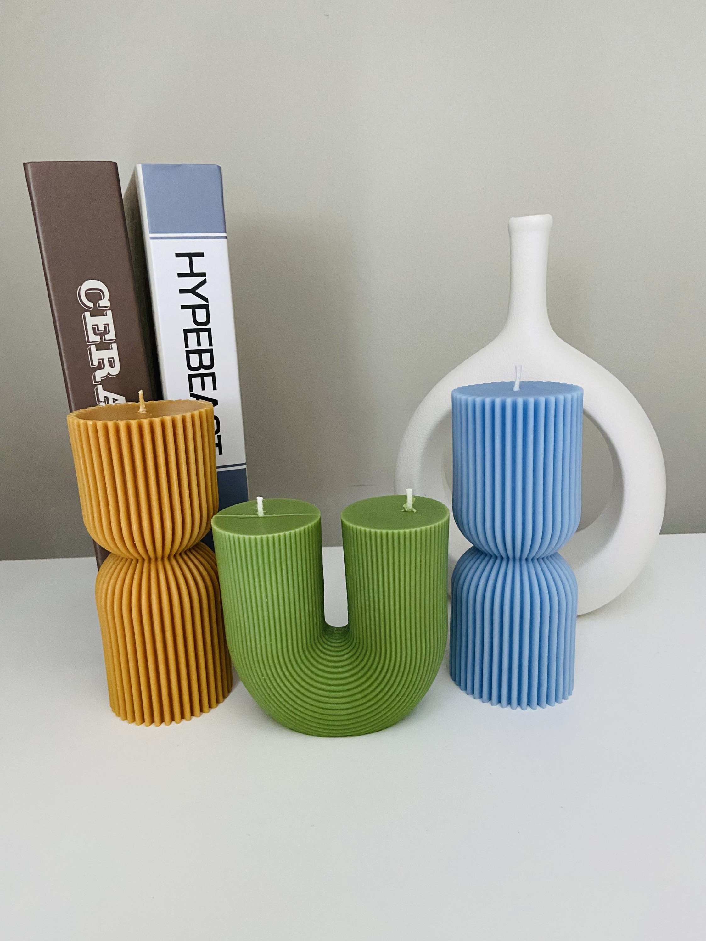 Pilares geométricos modernos: diseños atrevidos con colores inspirados ...