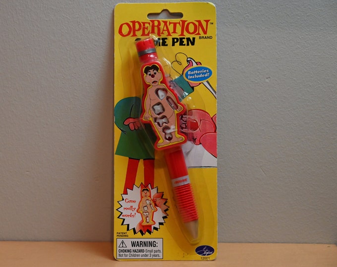 Vintage 2001 Operation Game Pen, Hasbro Sealed Toy - Etsy