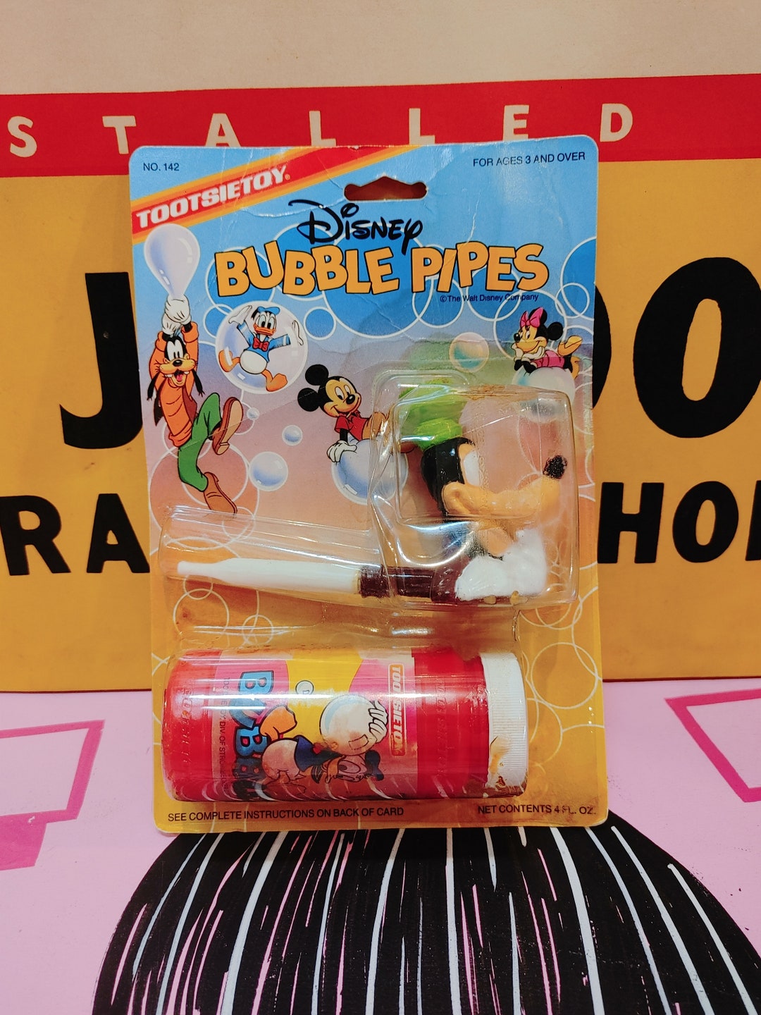 1990 Disney Goofy Bubble Pipes Tootsietoy Sealed - Etsy
