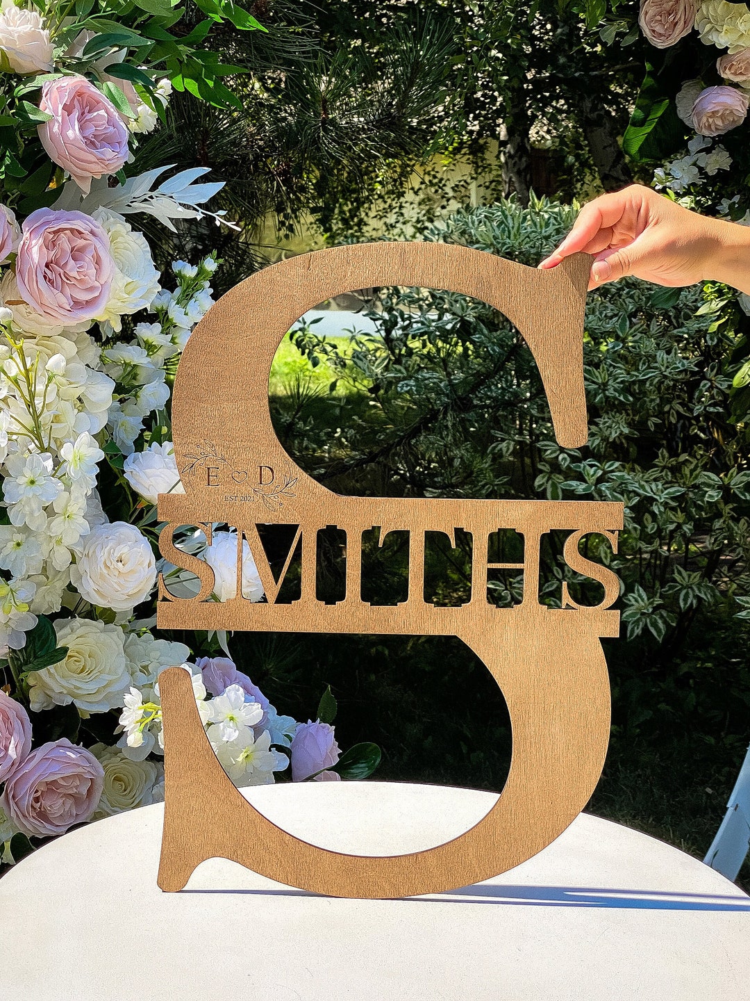 First Letter of Couple Last Name, Guest Book Sign, Wedding Guest Book ...