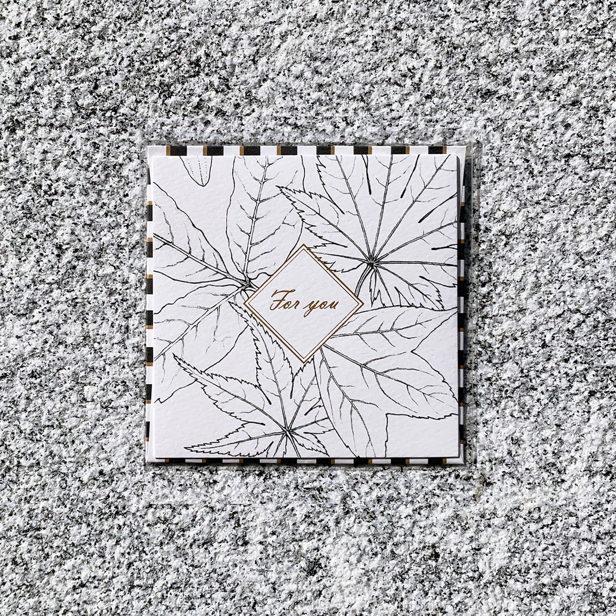 Note Card Set of 10 With Special Envelopes, Botanical Stationery Set ...