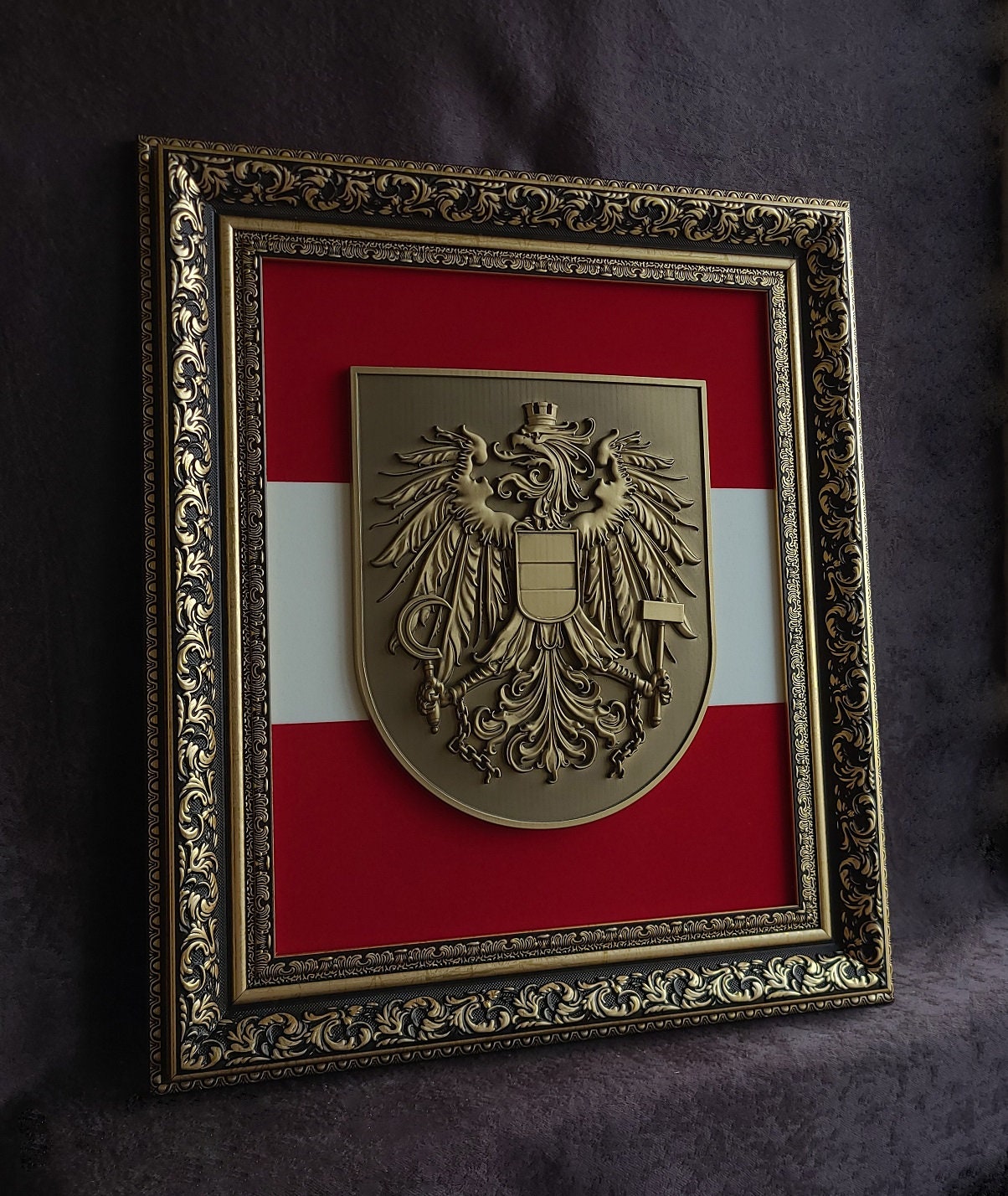 Coat of Arms of Austria Flag of Austria Emblem of Austria - Etsy