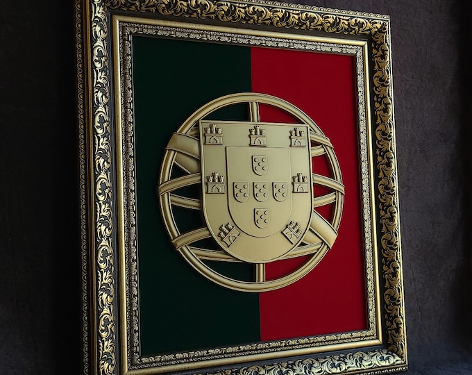 Coat of Arms of Portugal,flag of Portugal,emblem of Portugal - Etsy