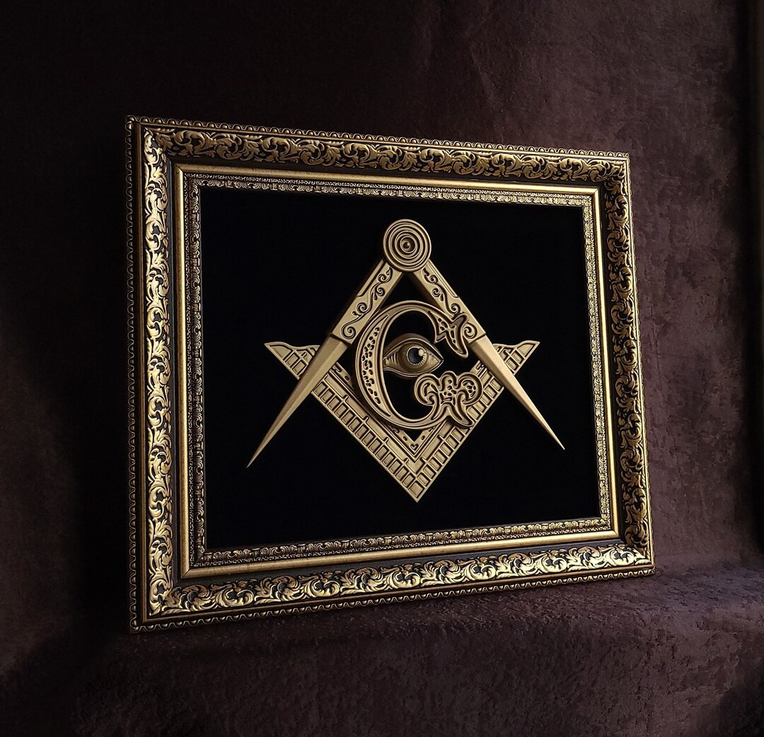 Masonic Emblem, Freemasonry, Symbol of Freemasons, All-seeing Eye ...