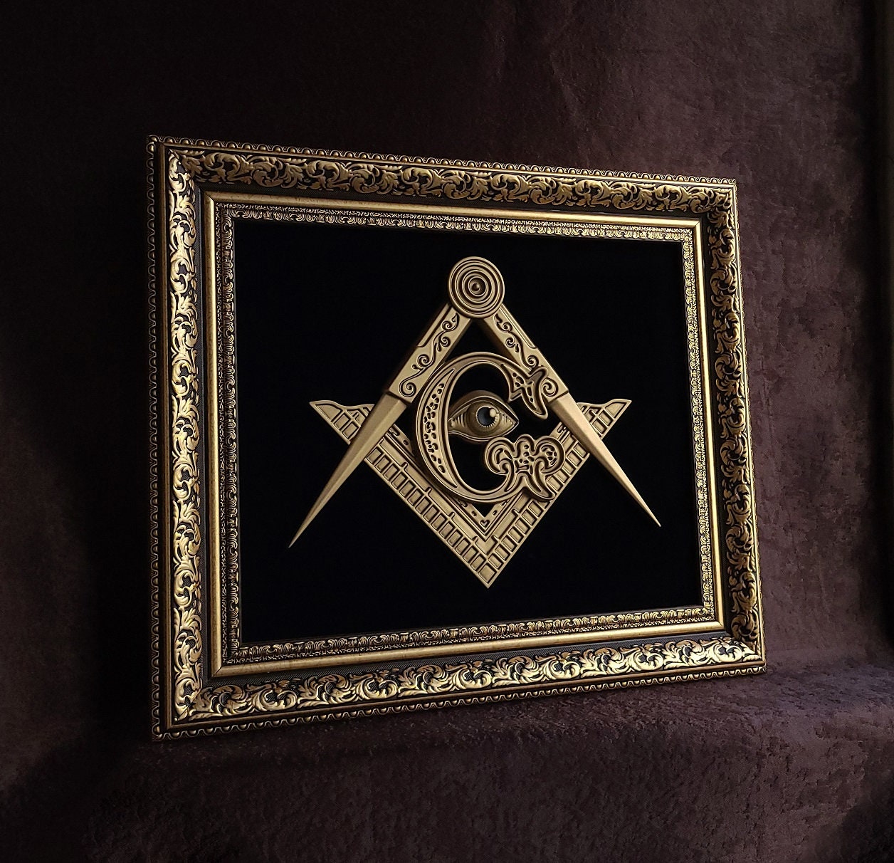 Masonic Emblem, Freemasonry, Symbol of Freemasons, All-seeing Eye ...