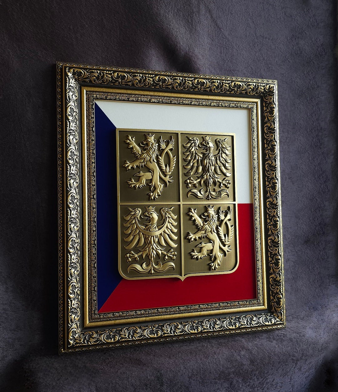 Coat of Arms of the Czech Republic, Emblem of the Czech Republic, Flag of the Czech Republic ...