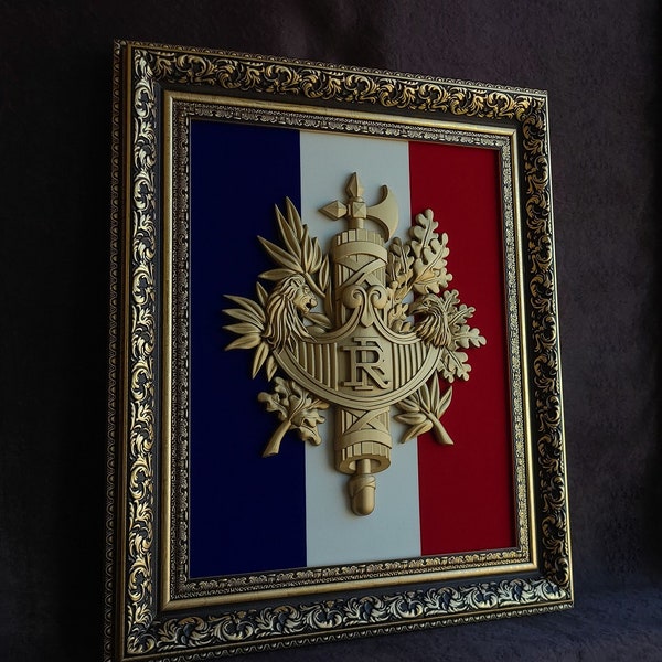 French Emblem - Etsy