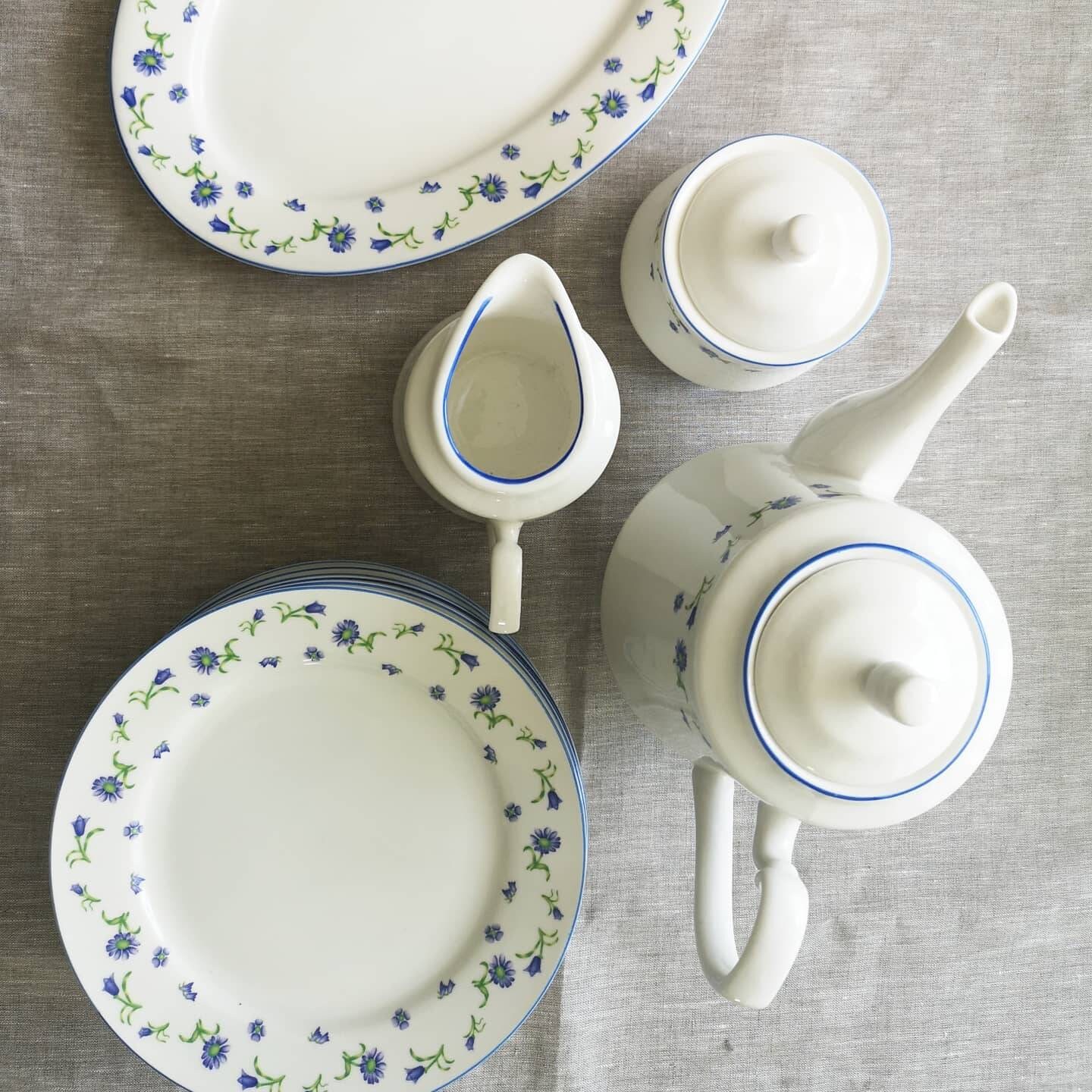 Vintage Swedish Mariehult Coffee/tea Set. Mid Century Floral Design ...