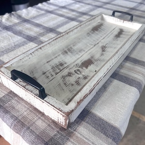 Rustic Farmhouse Wood Tray: Long Dining Table Centerpiece - Etsy