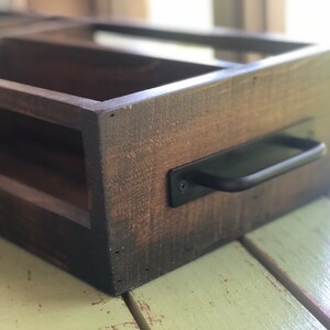 Rustic Picnic Caddy Gift Idea Outdoor Decor - Etsy