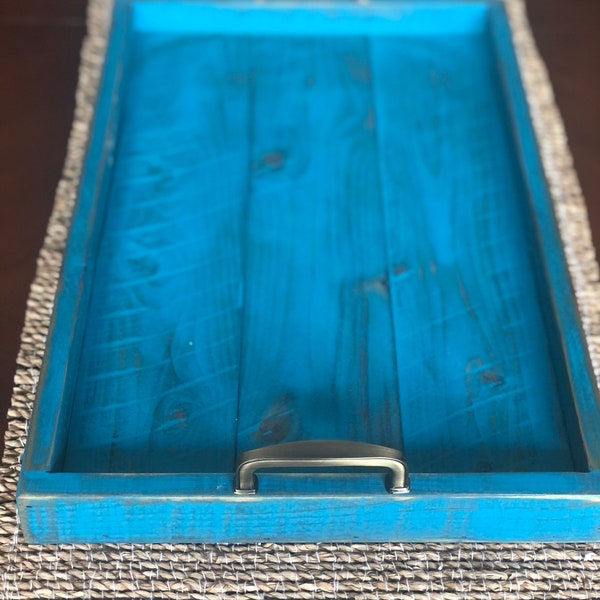 Turquoise Tray - Etsy