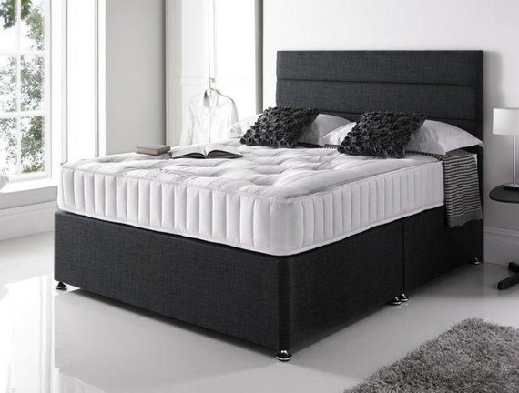 FLOORSTANDING BED HANDMADE Bad Bed With Drawers Hand | Etsy