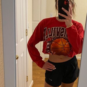 Vintage Louisville Basketball Crop Top - Etsy