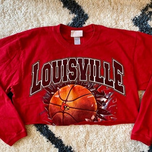 Vintage Louisville Basketball Crop Top - Etsy