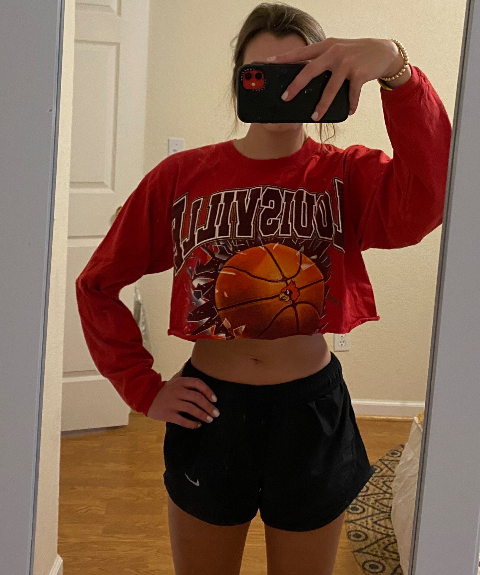 Vintage Louisville Basketball Crop Top - Etsy