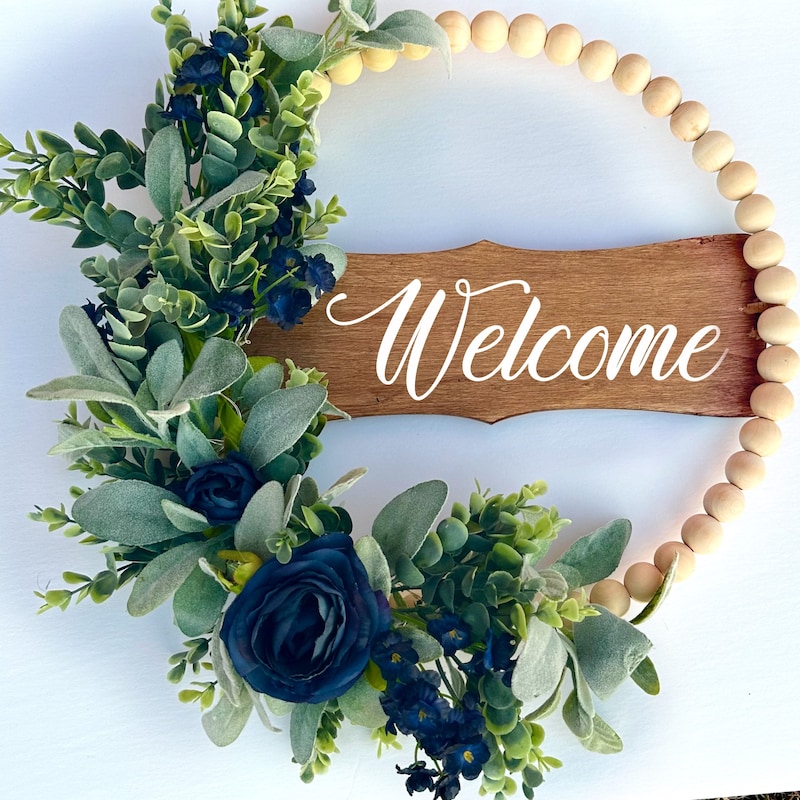 Welcome Wreath - Etsy