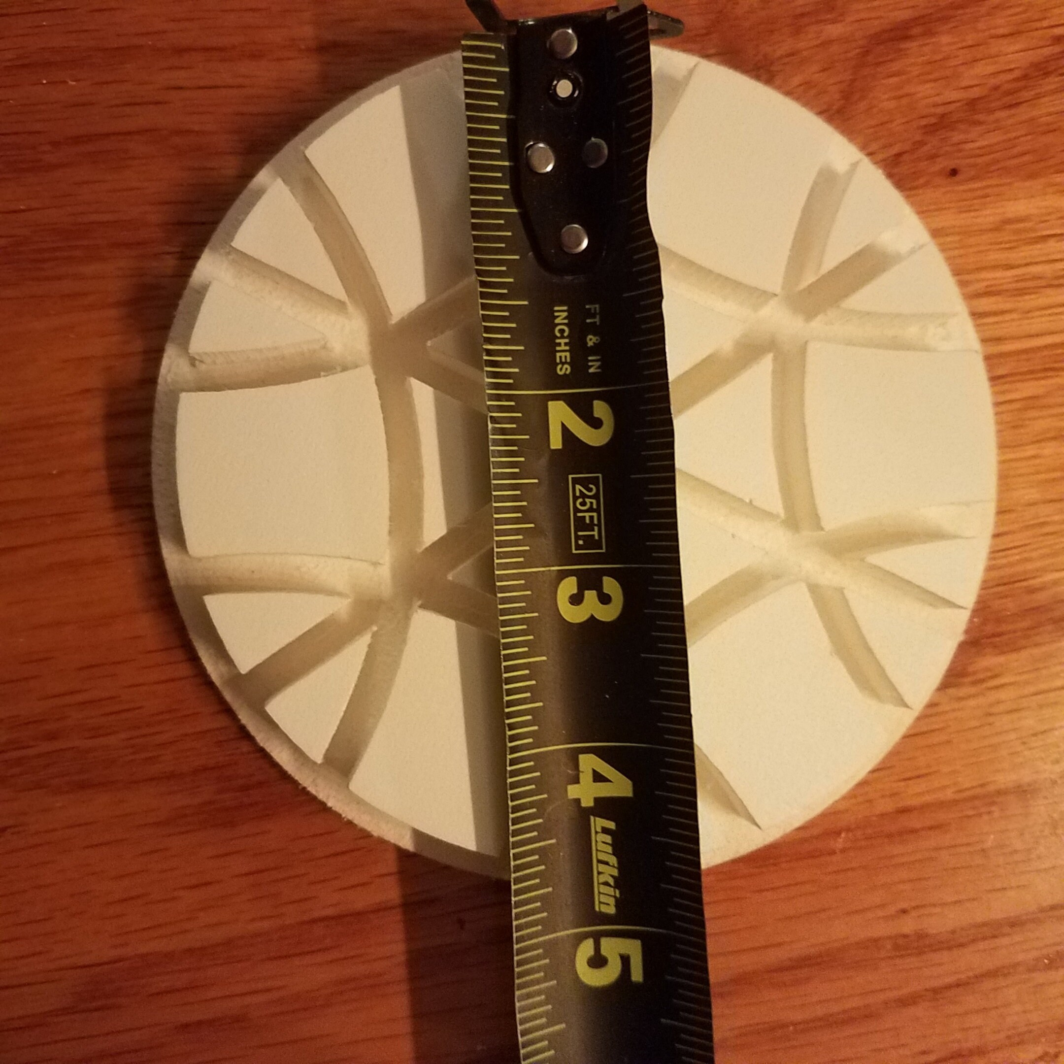 Round Reed Jig Snowflake Pattern - Etsy