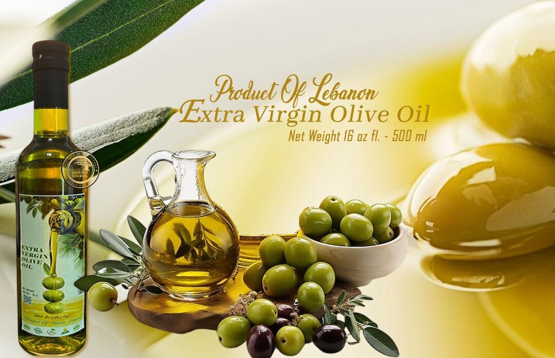 Extra Version Olive Oil , Produce of Lebanon 16 Oz Fl , 500 Ml - Etsy