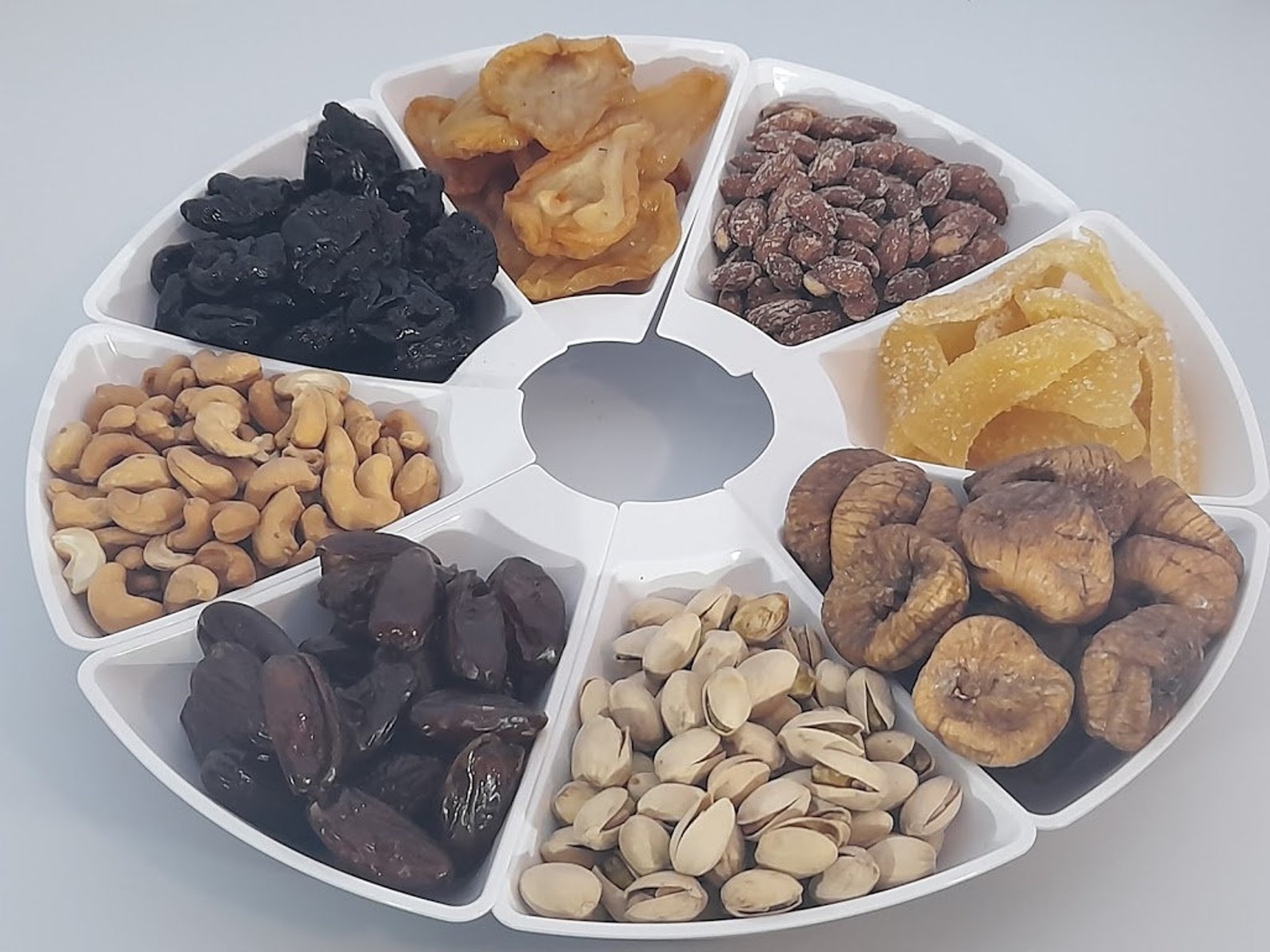 Gourmet Dried fruit and nuts tray | Etsy