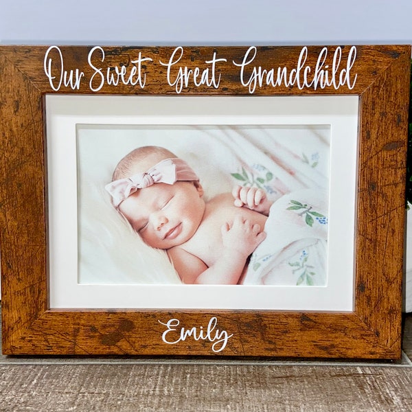 Great Grandchild Picture Frame - Etsy